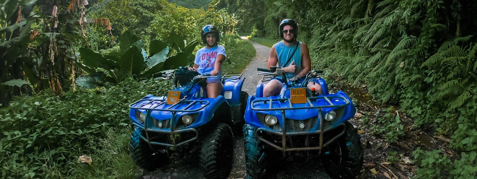 Jungle Quad Adventure - Raro Quad Tours - Rarotonga Tours / Activities ...